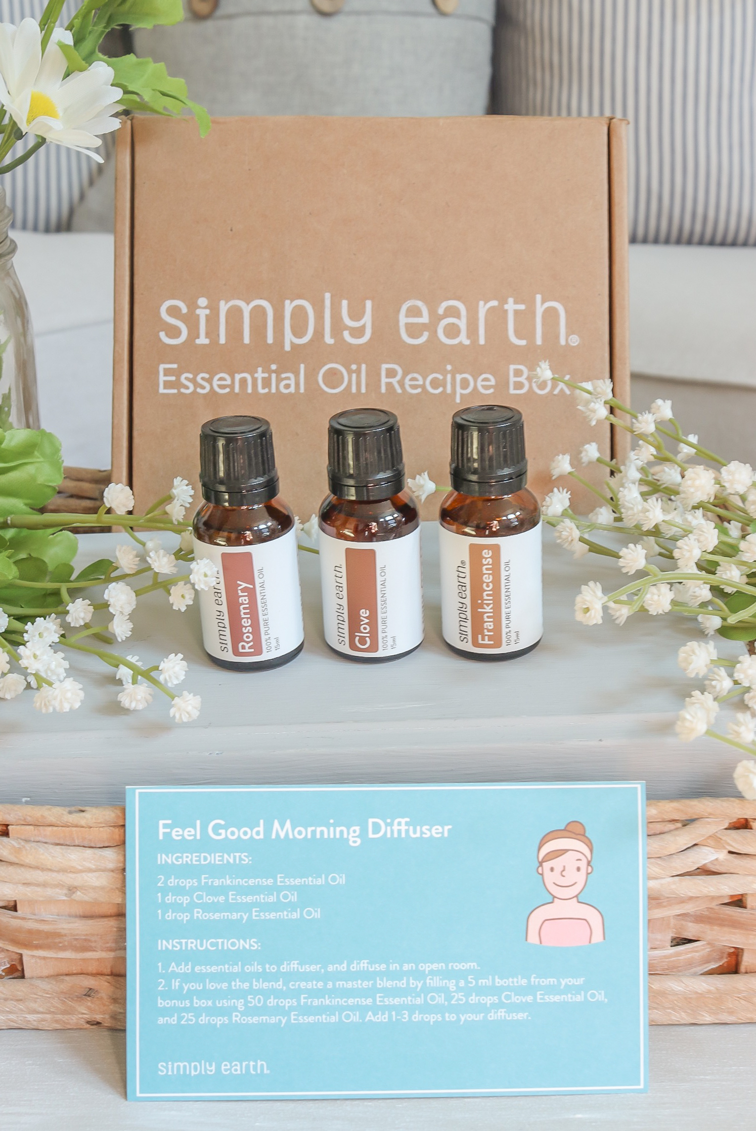 Simply Earth Essential Oils: August Box