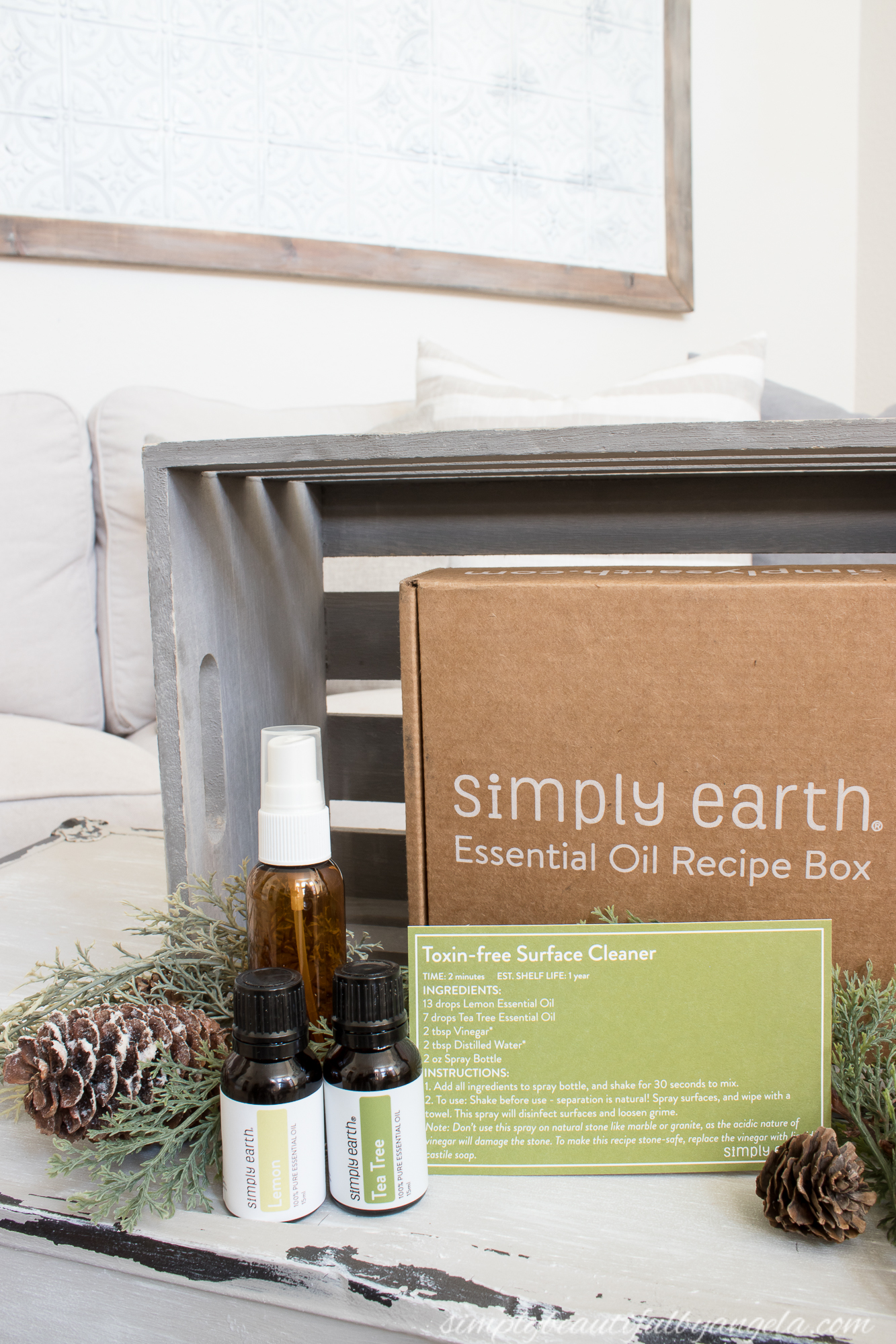 Essential Oils from Simply Earth: Starter Box