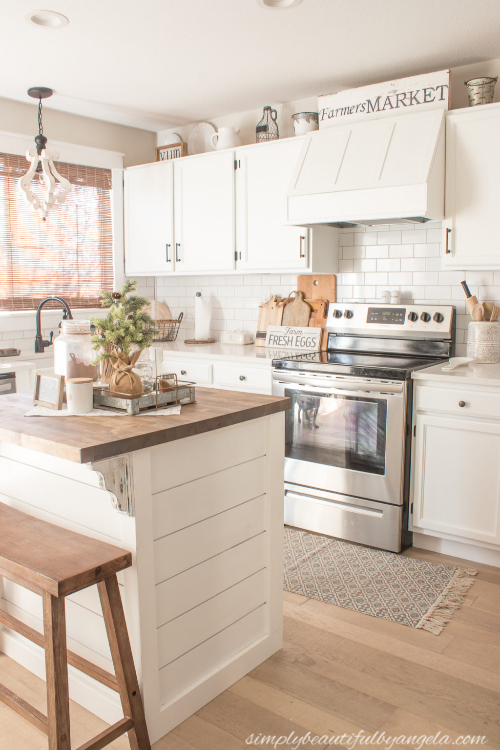 DIY Range Hood Cover With Storage