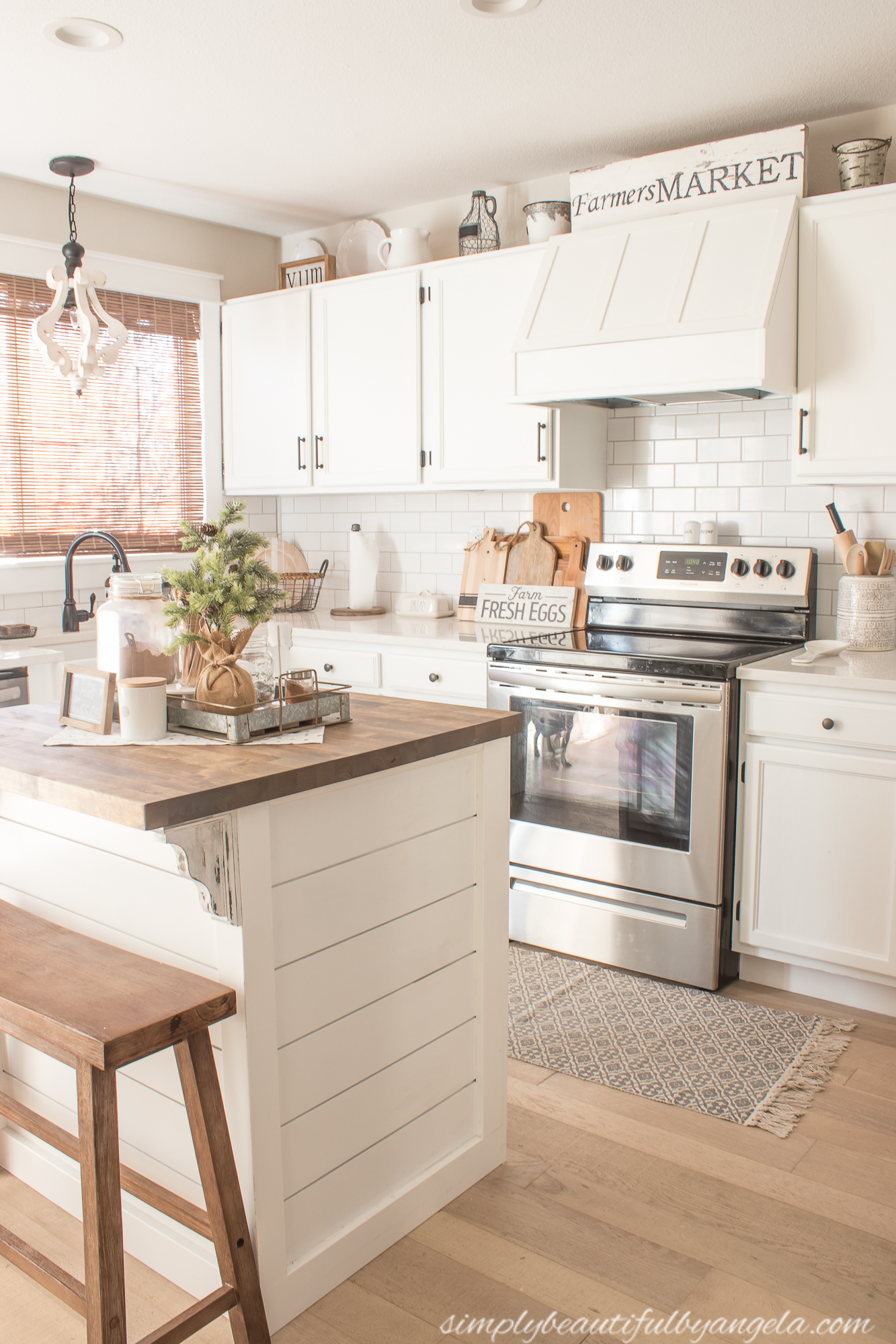 DIY Range Hood Cover With Storage