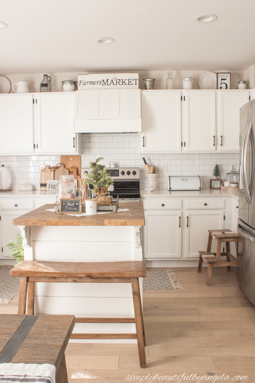 DIY Range Hood Cover With Storage