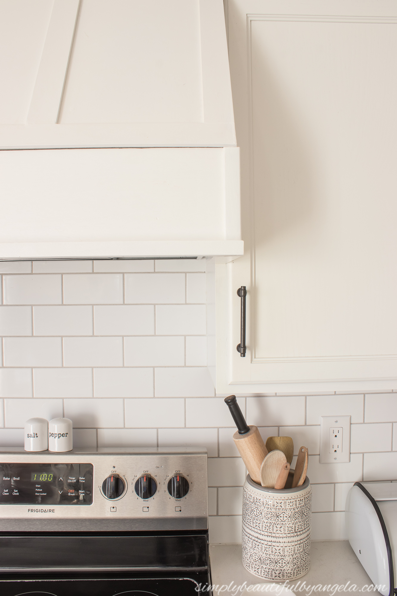 DIY Range Hood Cover With Storage | Simply Beautiful By Angela | Home ...