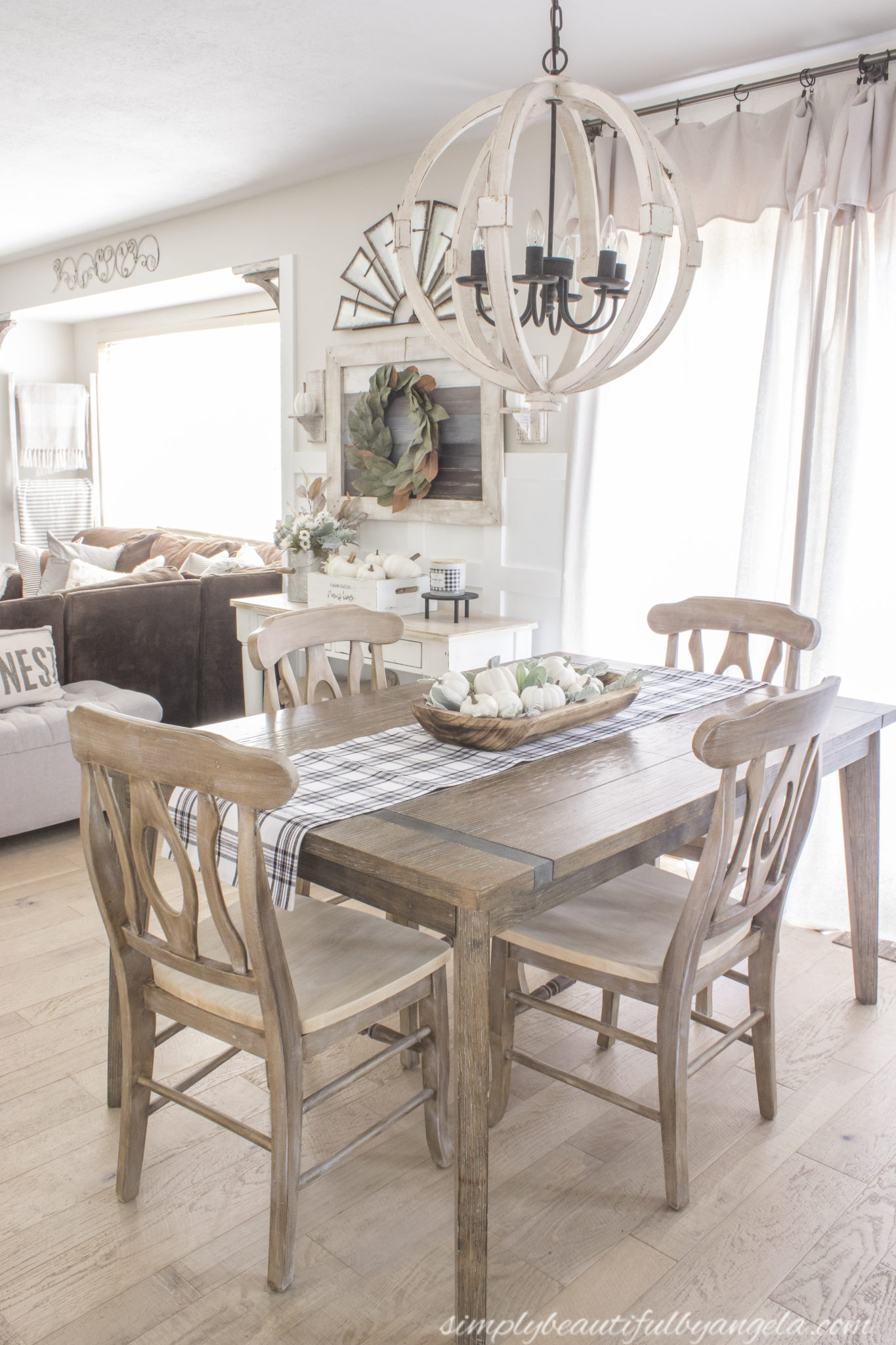 Curbside Chairs get a Two Toned Wood Makeover