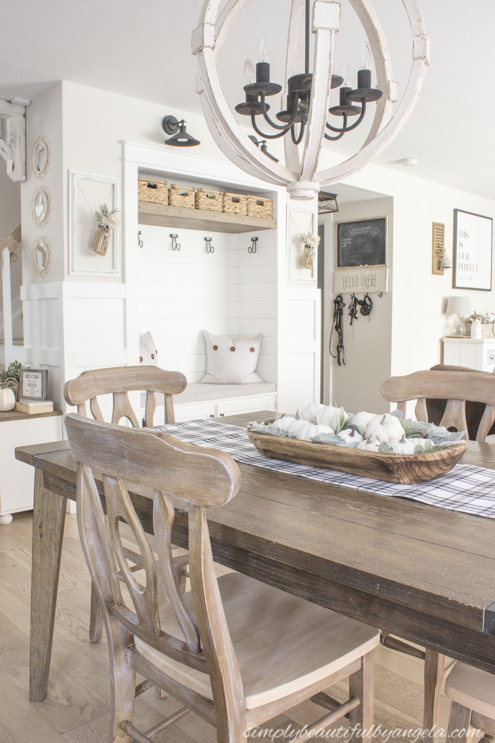 Curbside Chairs get a Two Toned Wood Makeover