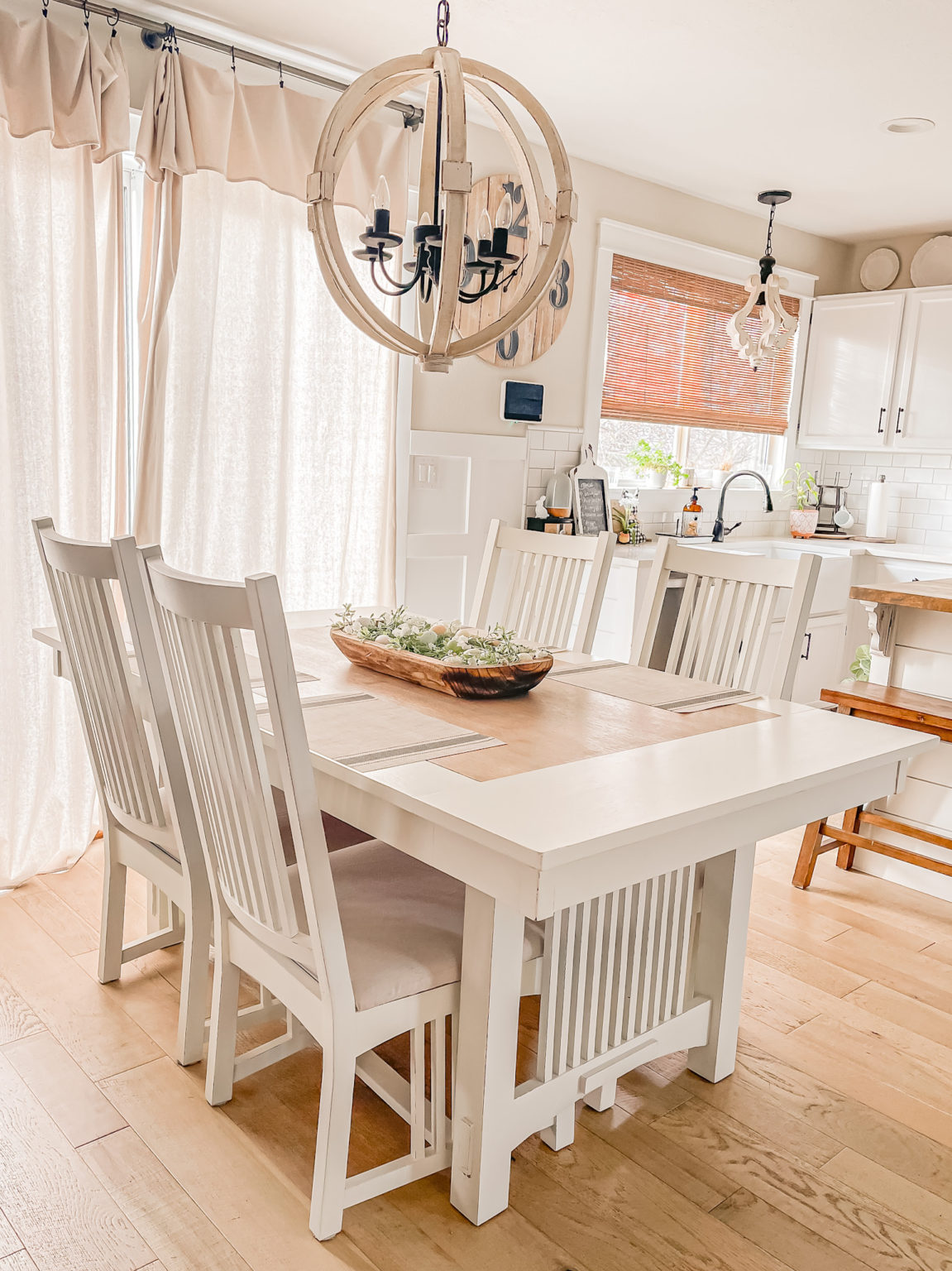 Free Dining Set Makeover