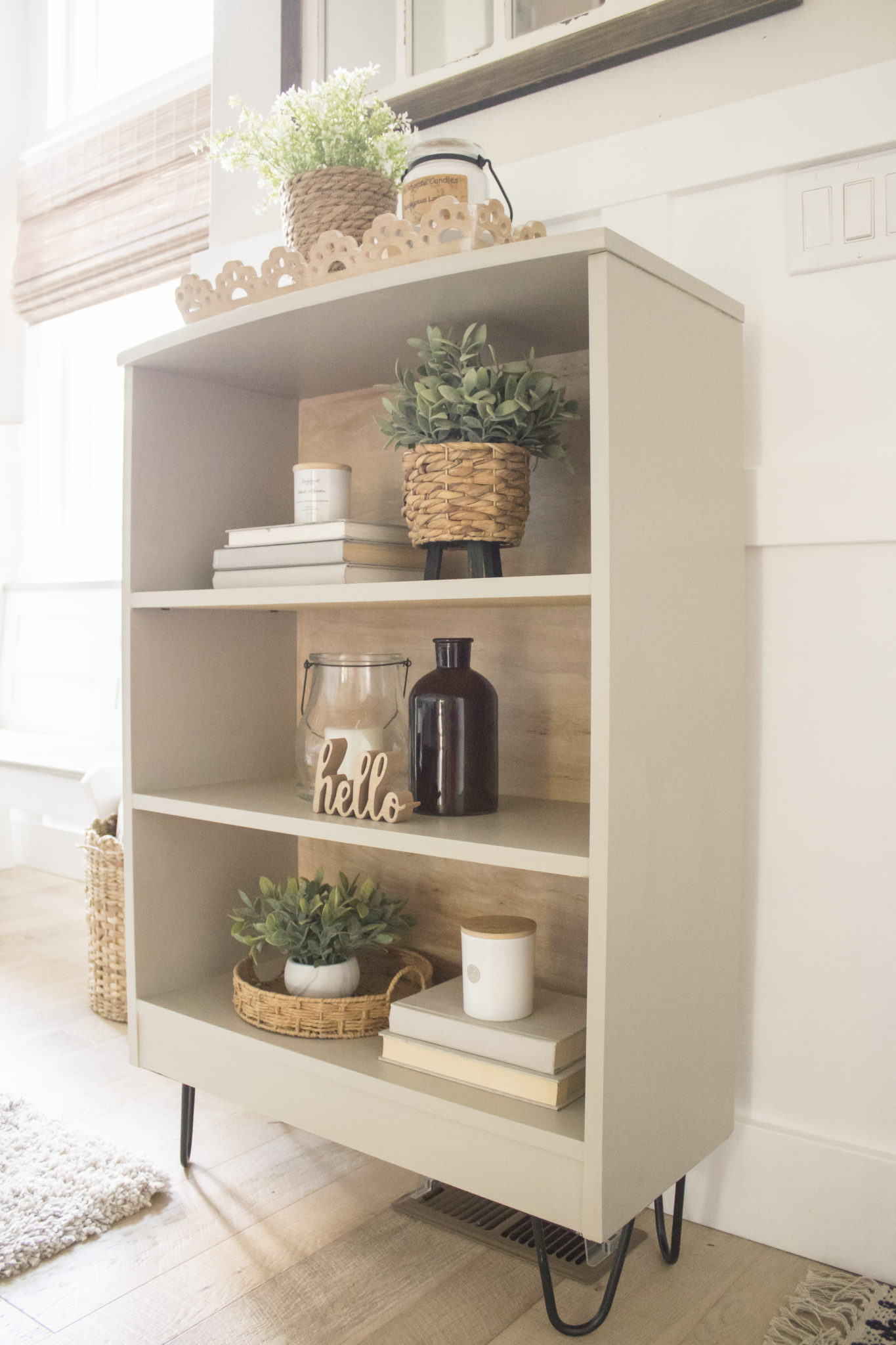 How to Update a Cheap Bookcase