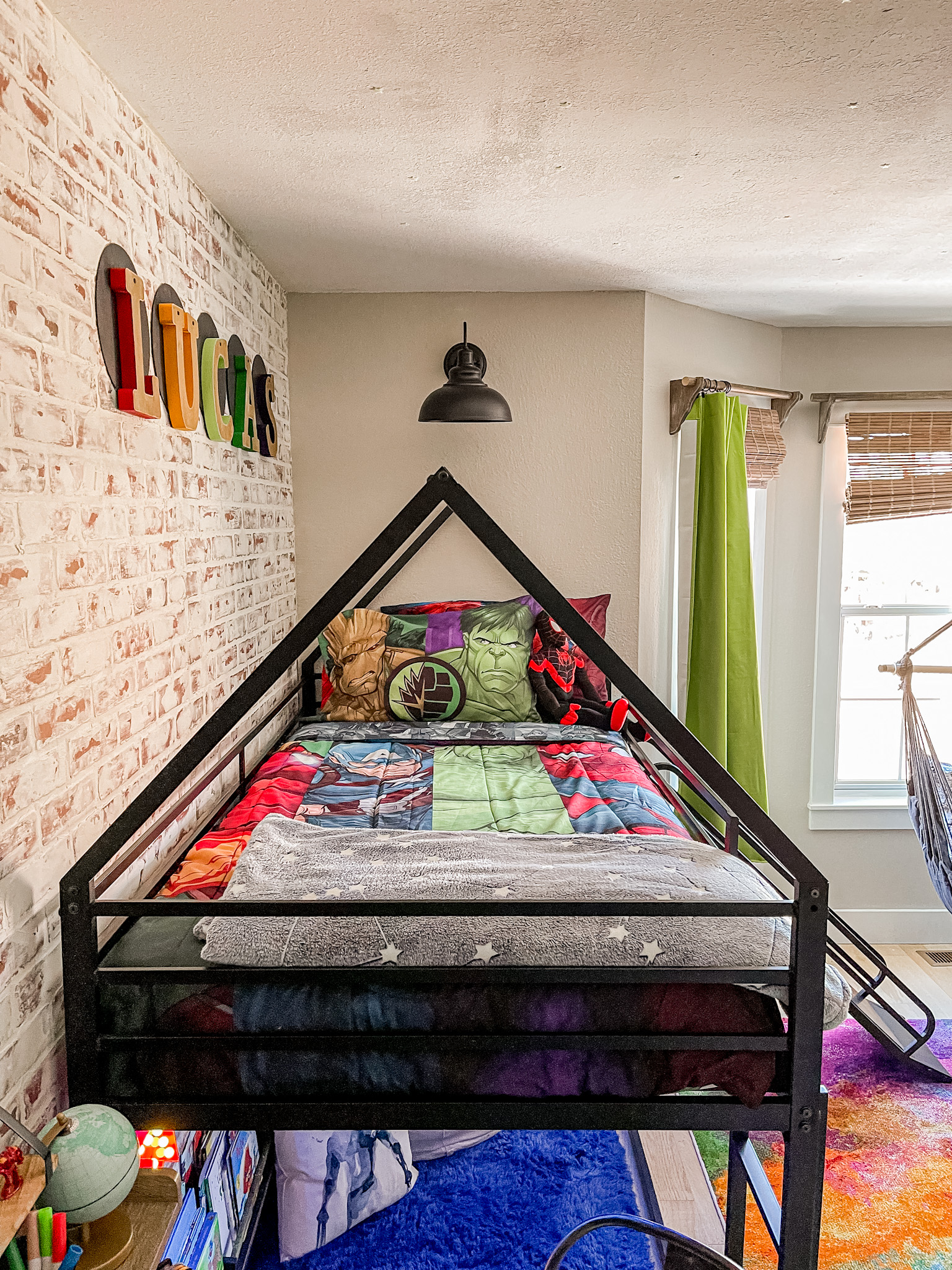 One Room Challenge (Week 8): Superhero Room Reveal