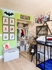 One Room Challenge (Week 8): Superhero Room Reveal