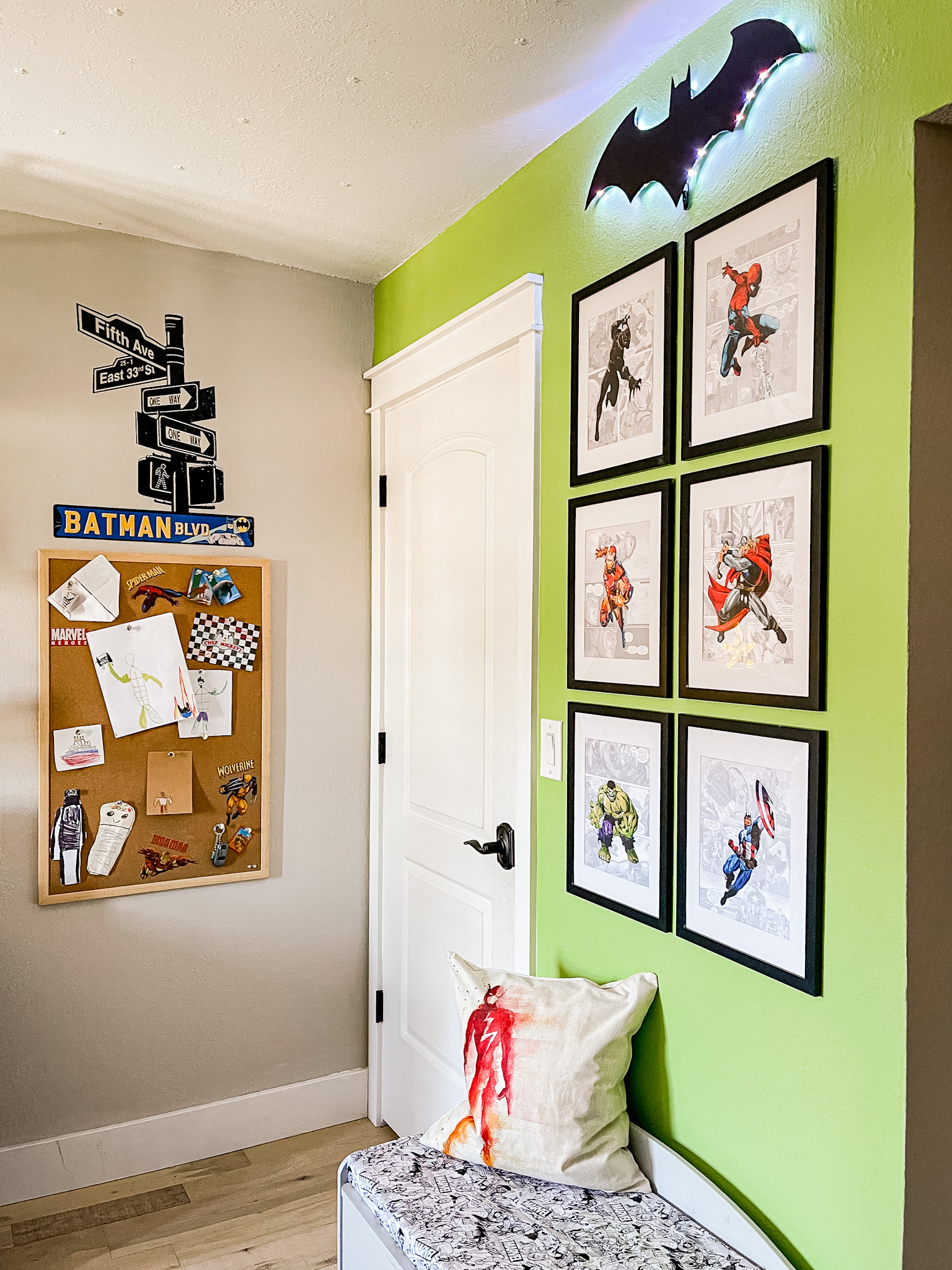 One Room Challenge (Week 8): Superhero Room Reveal