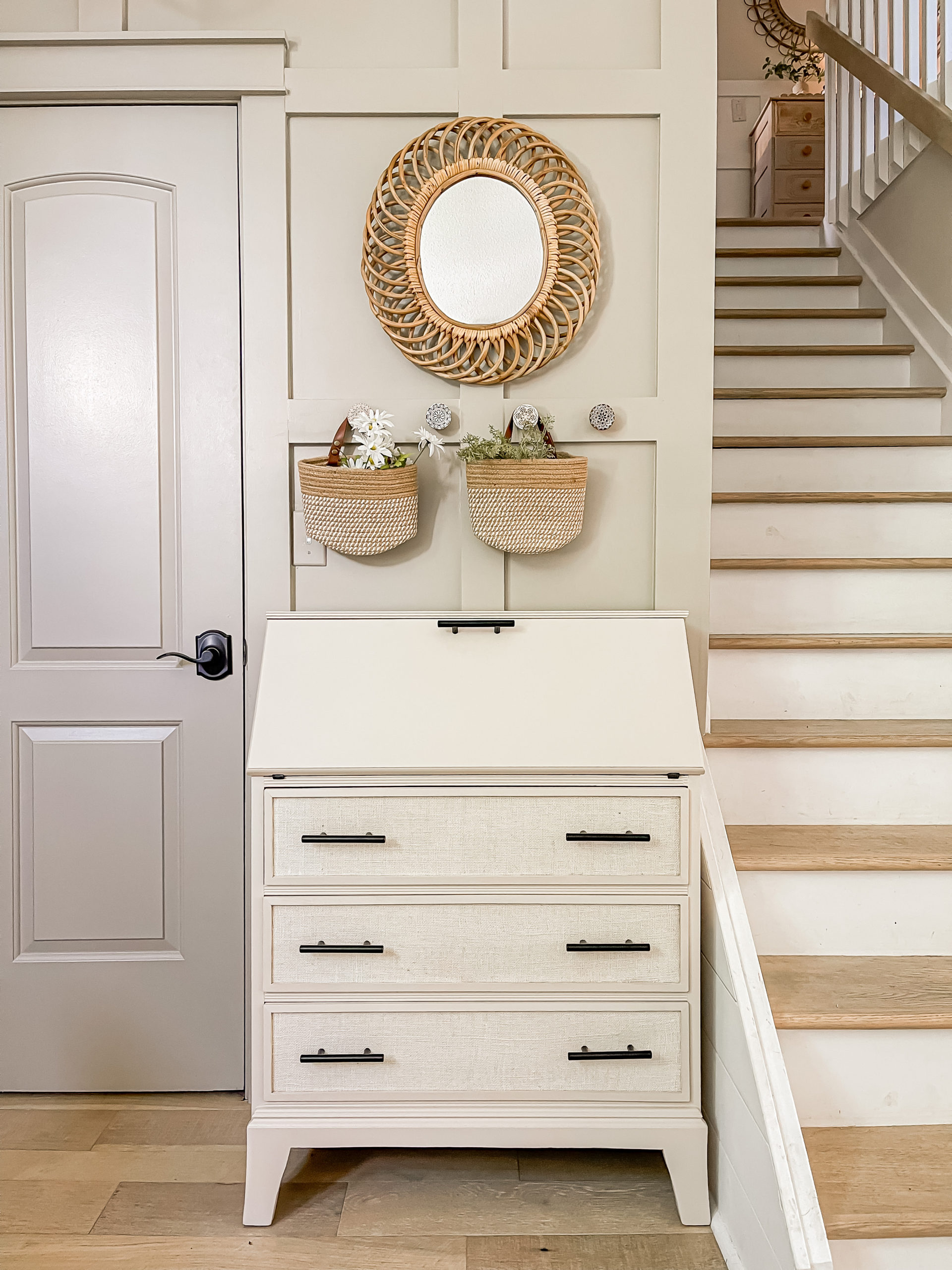 Secretary Desk Makeover
