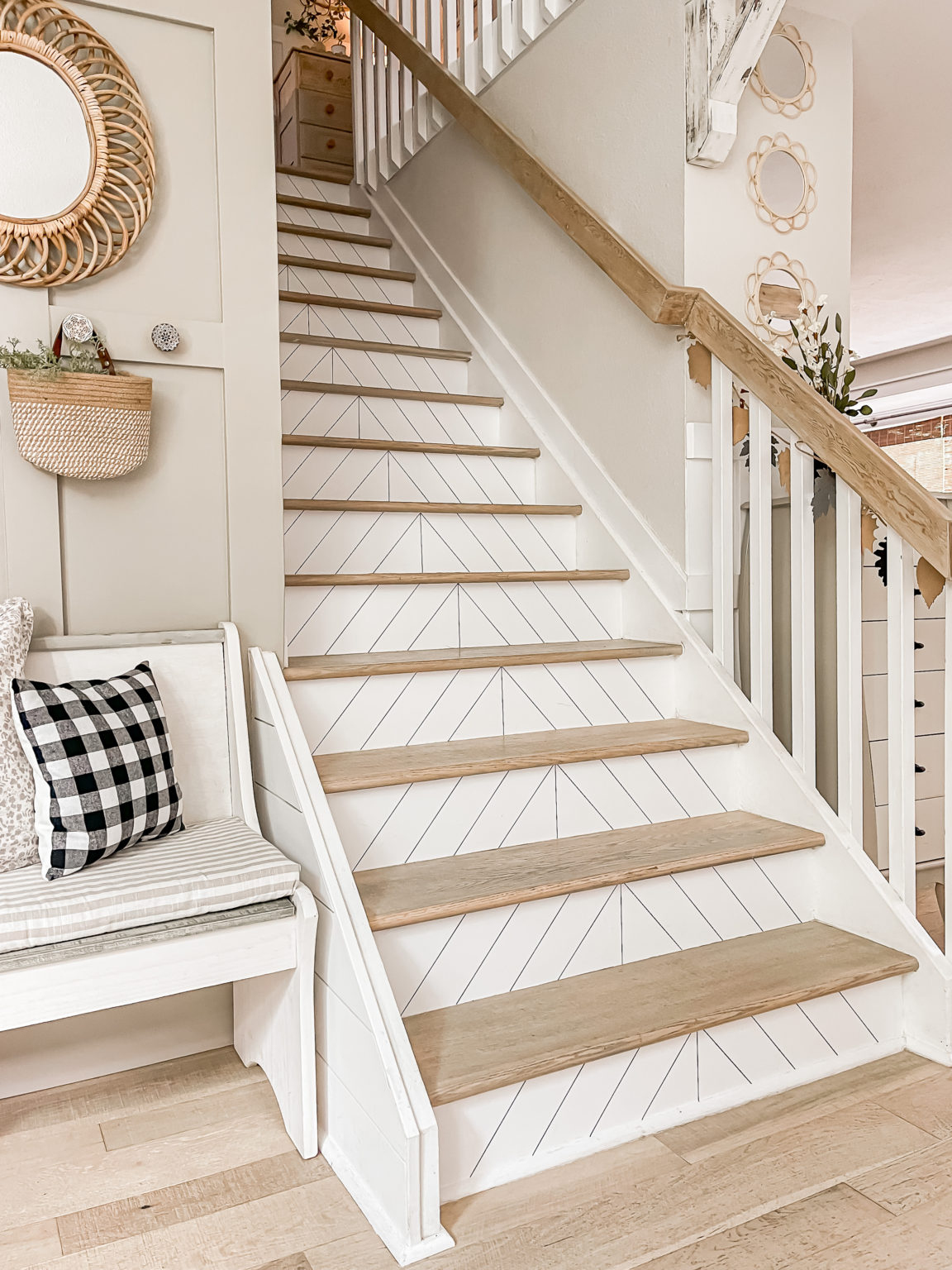 Stair Decals to Spruce up the Stairs!