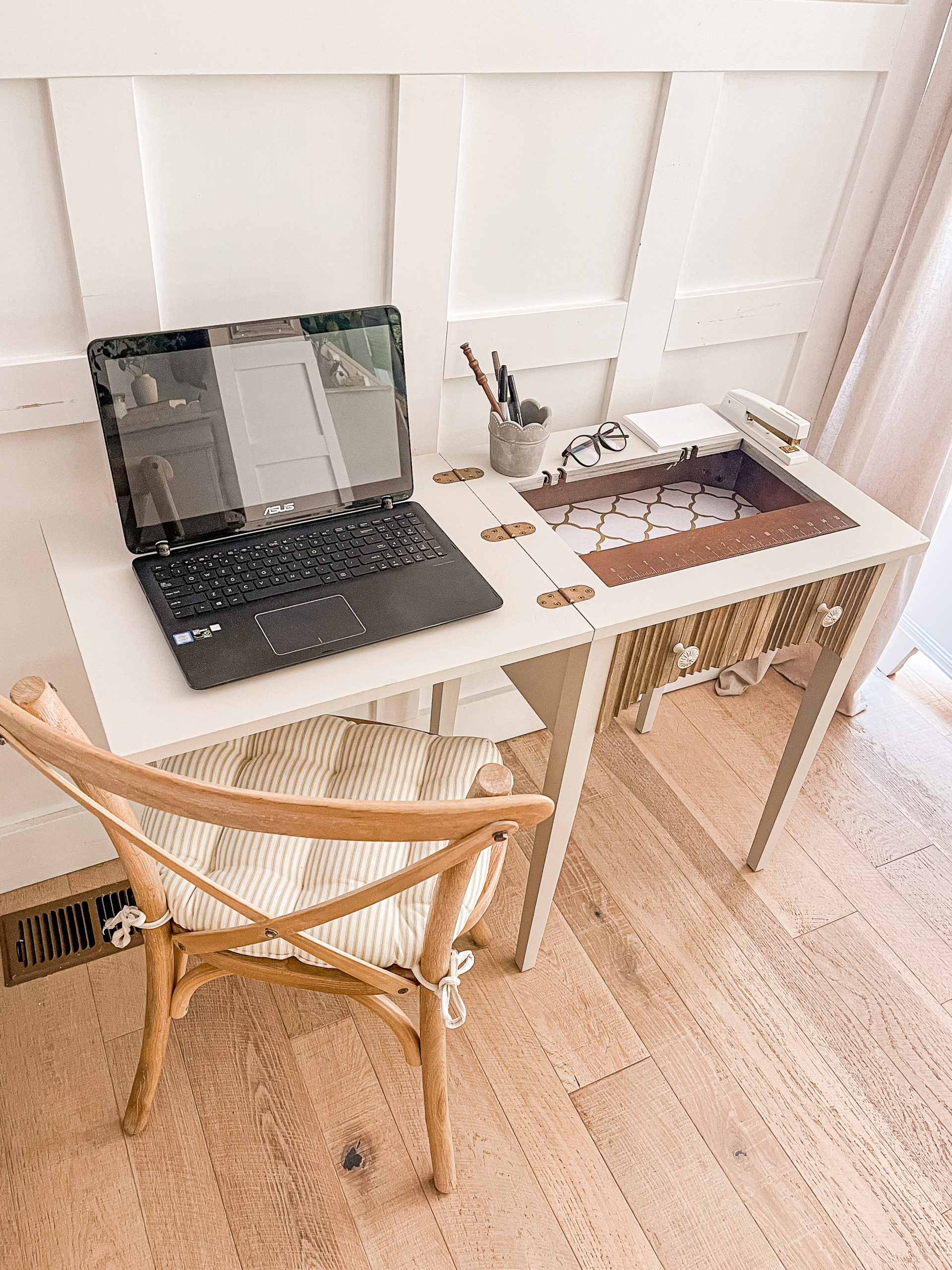 Vintage Sewing Table Makeover