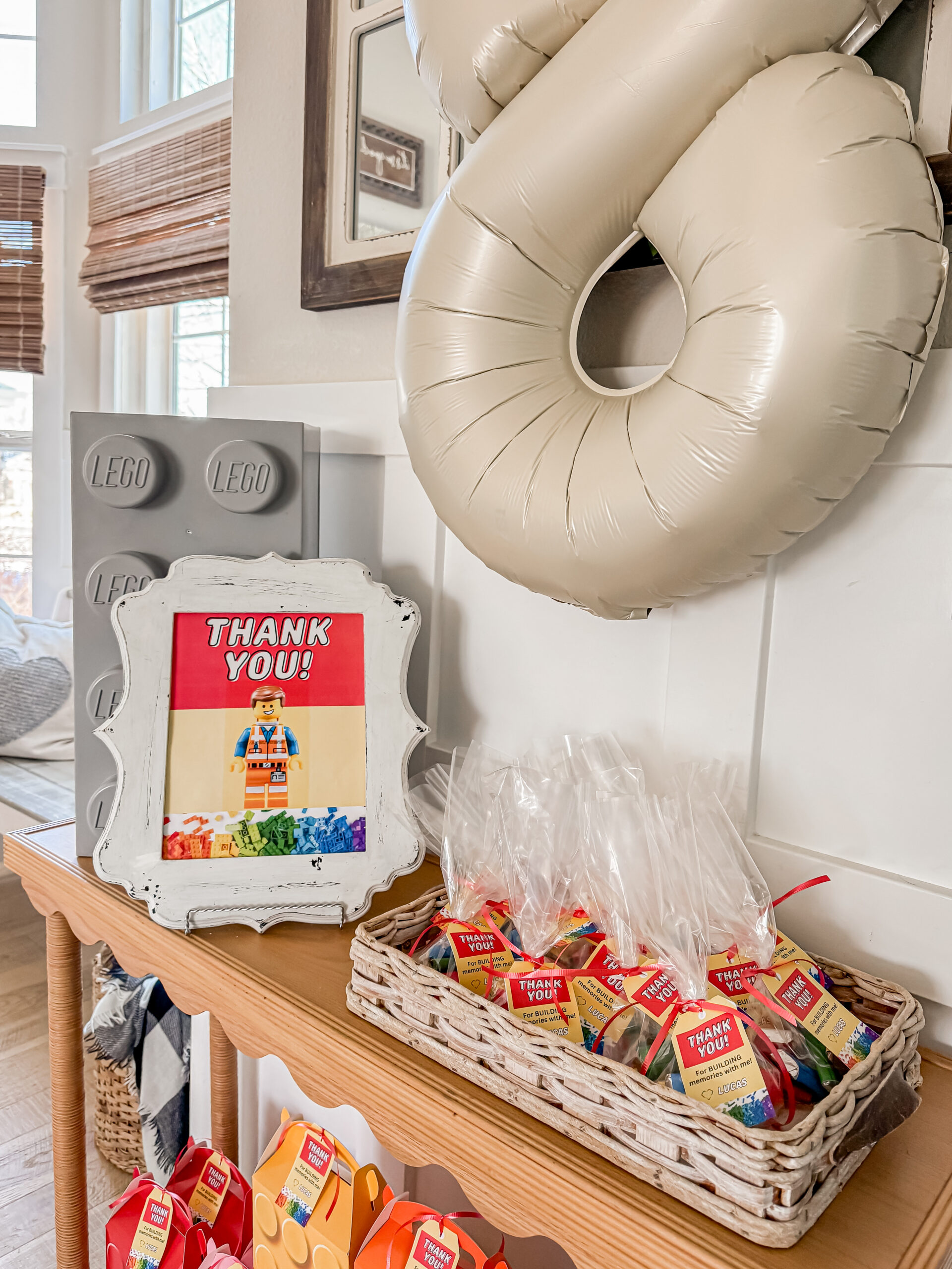 Lego Themed Birthday Party