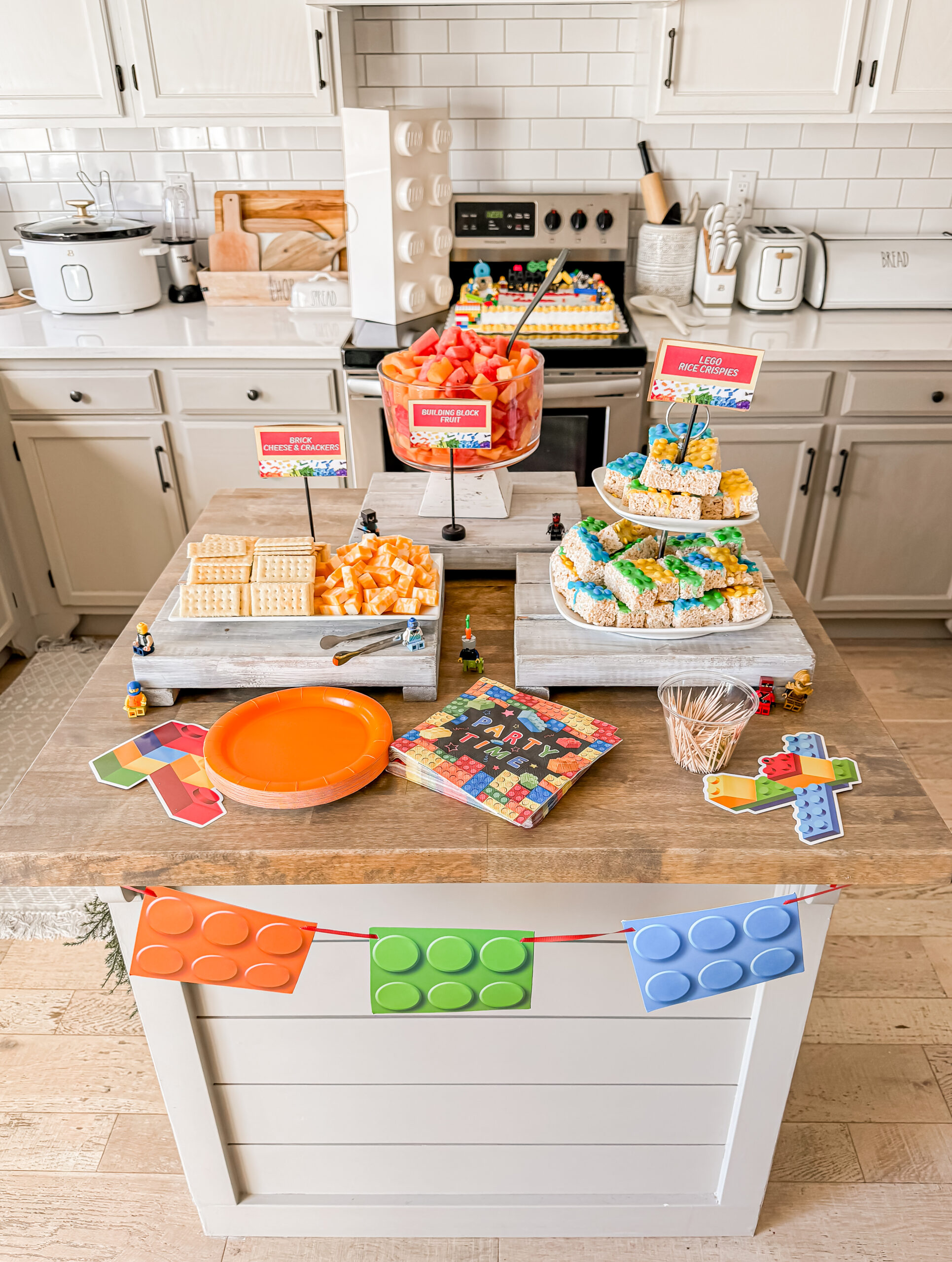 Lego Themed Birthday Party