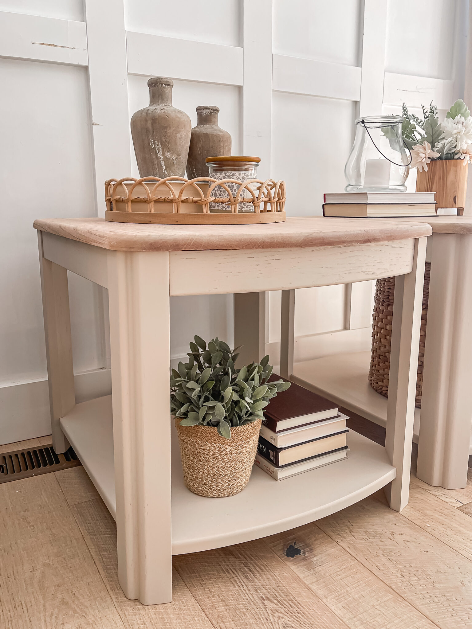 Quick End Tables Makeover