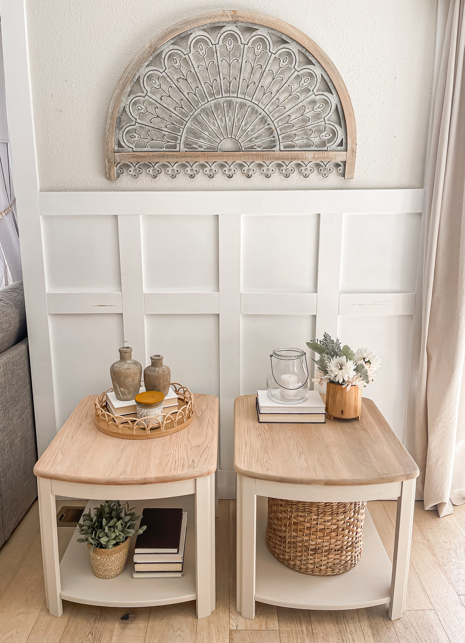 Quick End Tables Makeover