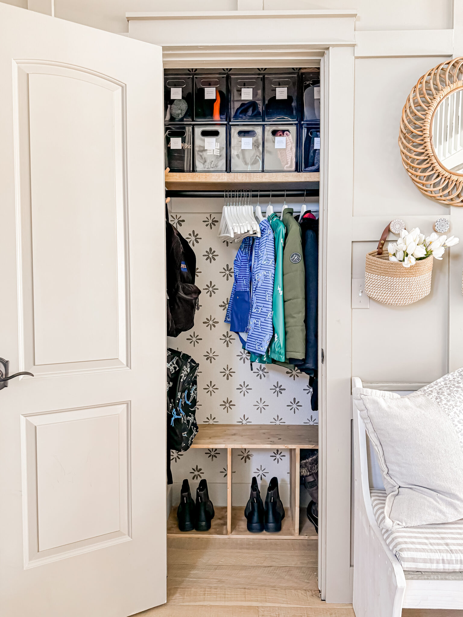 Coat Closet Makeover