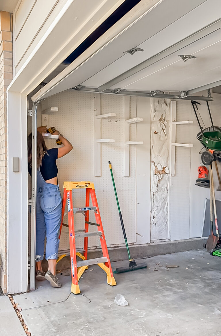 Building a Garage Furniture Staging Wall