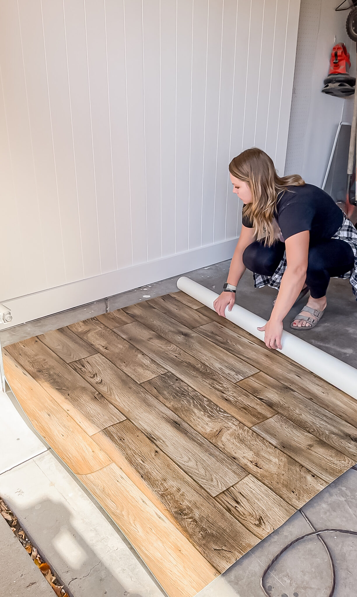 Building a Garage Furniture Staging Wall